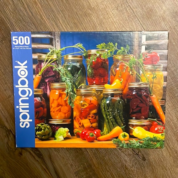 Springbok | Games | Springbok 50piece Jigsaw Puzzle Colorful Canned ...